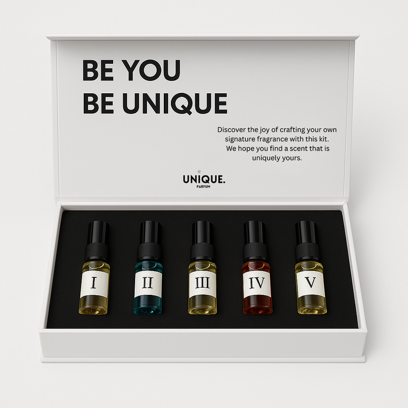 Create your own fragrance at home kit – UNIQUE PARFUM